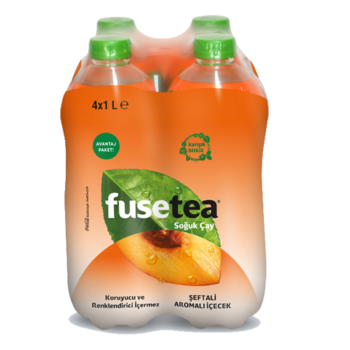 Fuse Tea 4x1 Lt Şeftali Pet
