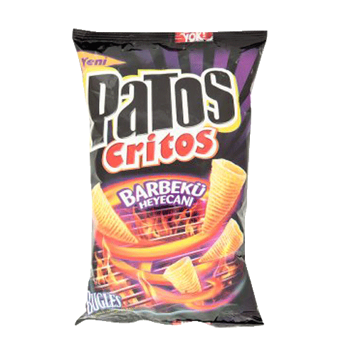 Patos Critos Barbekü Aromalı Mısır Çerezi Aile Boyu 115 gr