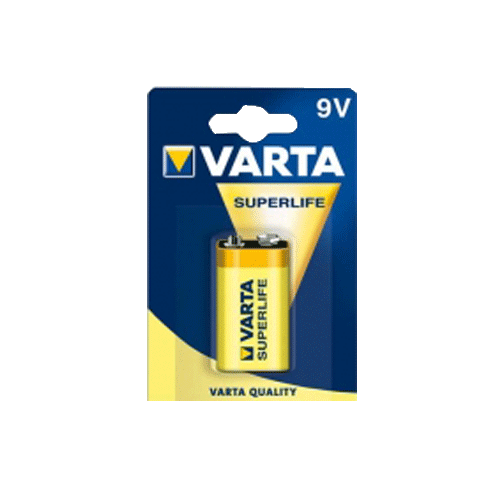Varta Süper Life Tekli Pil E Blister 9 V
